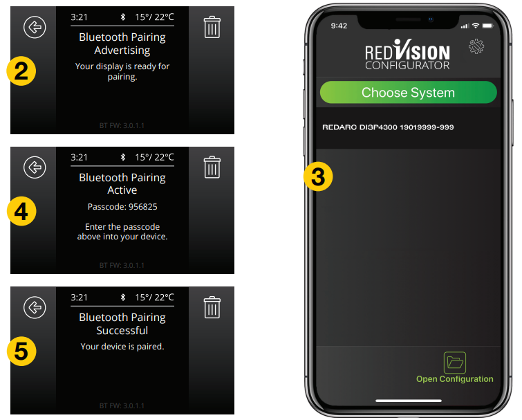 How to setup the RedVision configurator app – REDARC North America